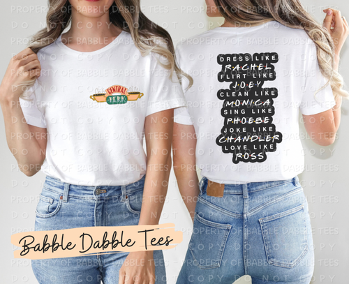 Central Park Front/Back | Babble Dabble Tees
