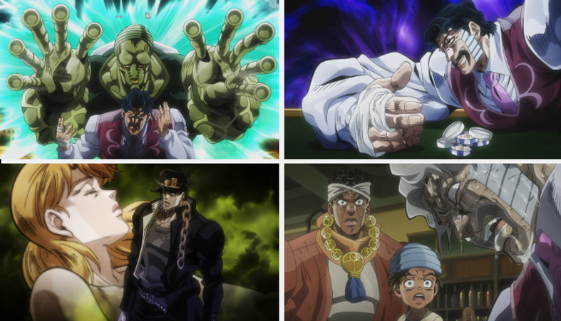 JoJo's Bizarre Adventure S2 Episode 35 (61) Summary