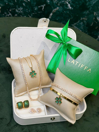 Kit Trevo Mother + Porta Joias Brinde | Latiffa Oficial