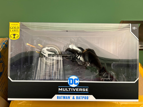Mcfarlane DC Multiverse - Batman & Batpod | 玩具箱Toy Box