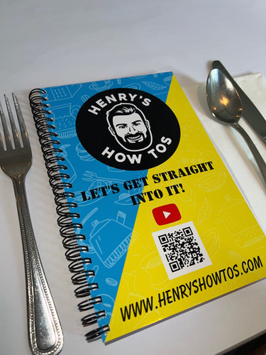 Henrys HowTos™ Notebook (80 page Unlined) | Henrys HowTos