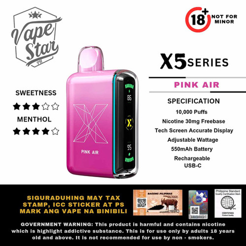 X5 Series | Vape Star PH