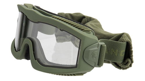 AERO Protective Green Goggles | Lancer Tactical
