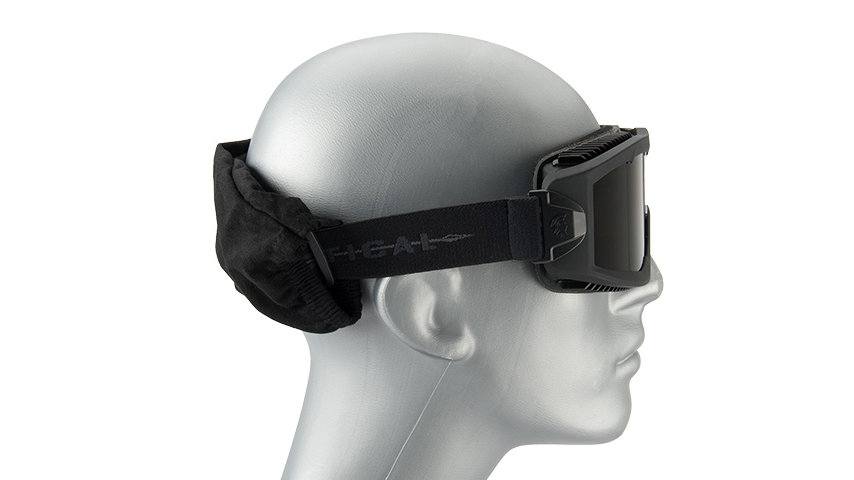 Lancer Tactical AERO Protective Black Goggles (SMOKE LENS) | Lancer ...