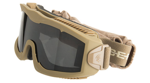 AERO Protective Tan Goggles Set | Lancer Tactical