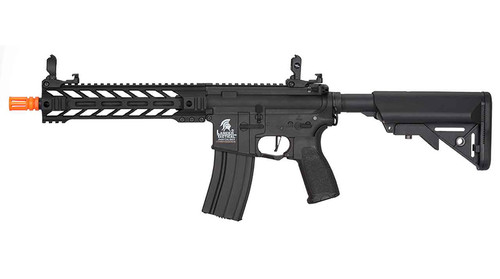 Hybrid Enforcer Battle Hawk 10" M-LOK Airsoft AEG w/ Crane Stock ...