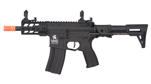 Hybrid Low FPS Enforcer Battle Hawk 4" M-LOK Airsoft AEG w/ PDW Stock ...