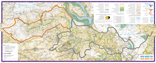 Dig Deep Official Map | Dig Deep Race