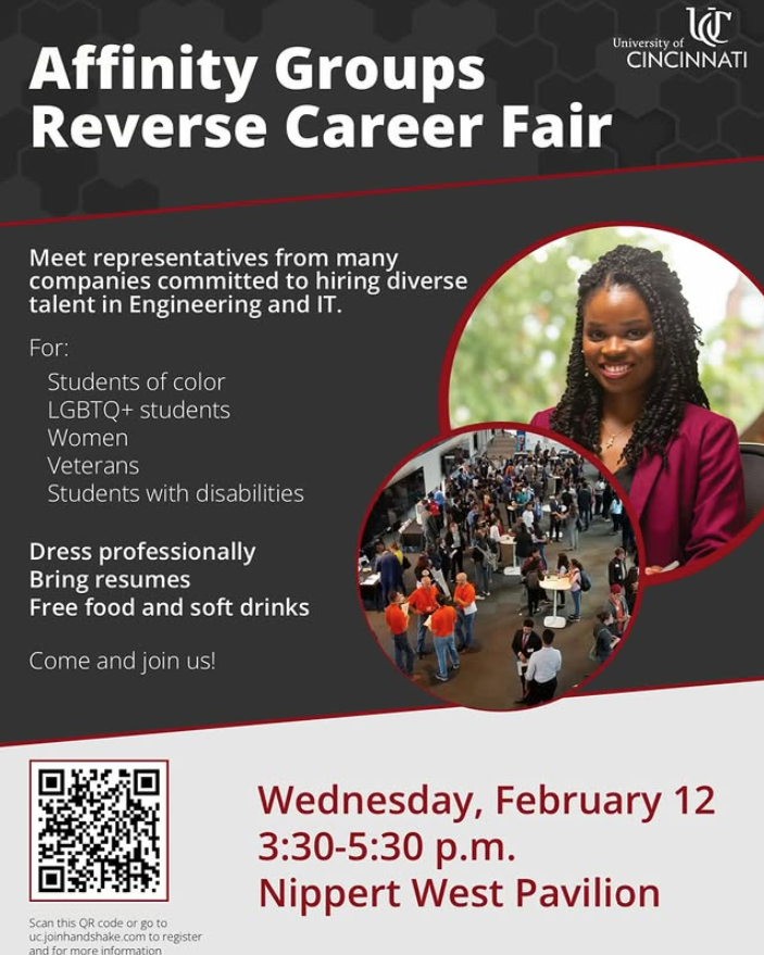 Affinity Groups Reverse Career Fair | NSBE@UC