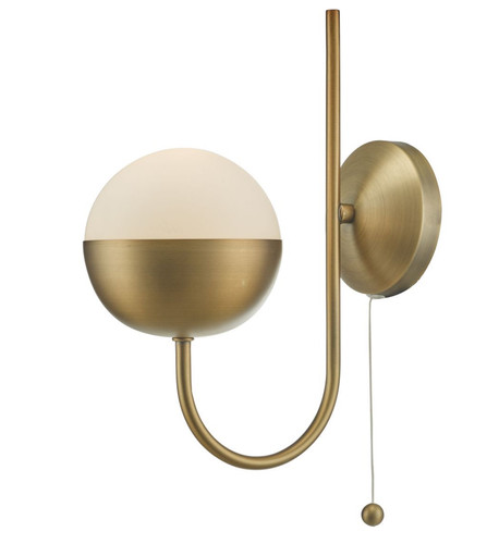 ANDRE WALL LIGHT AGED BRASS | manor-house-malta