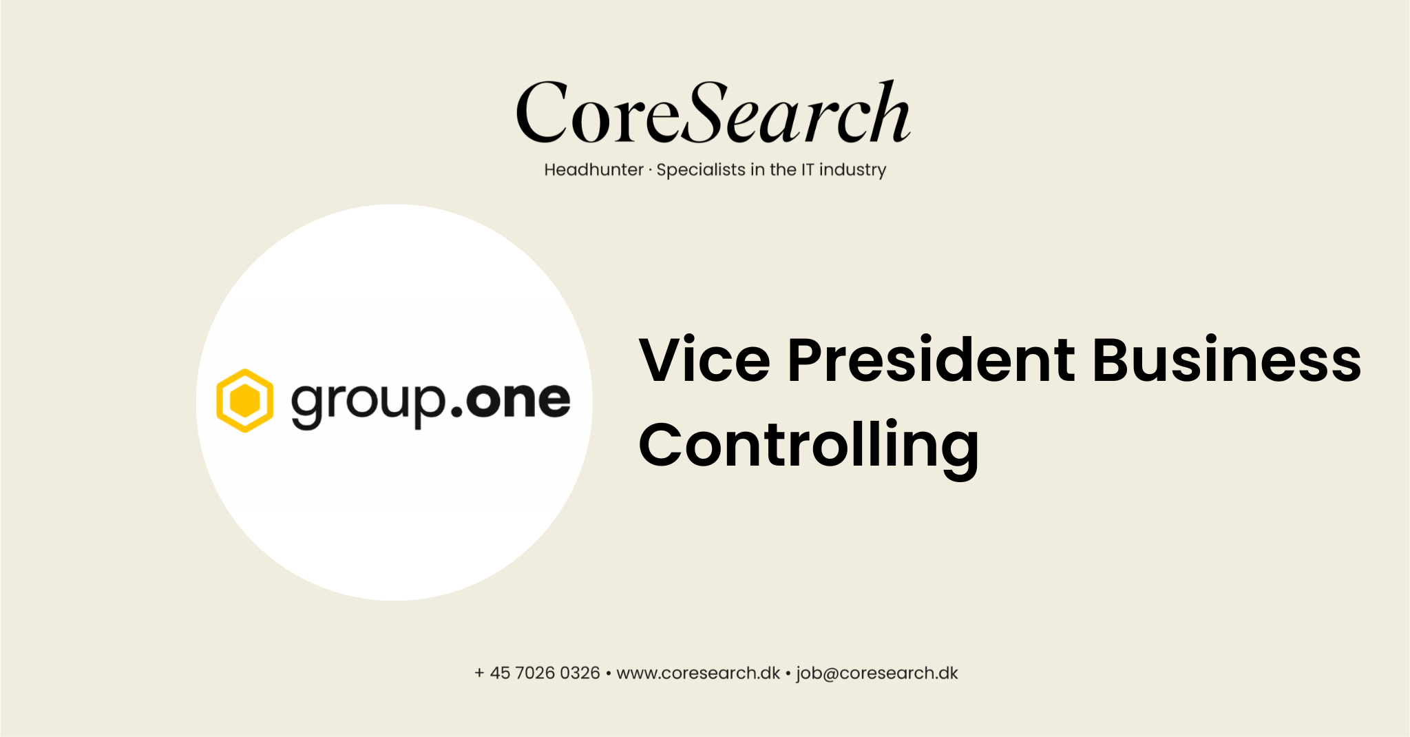 Vice President Business Controlling