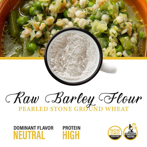 Raw Barley Flour (Use to Fluff) | Farmers' Storehouse
