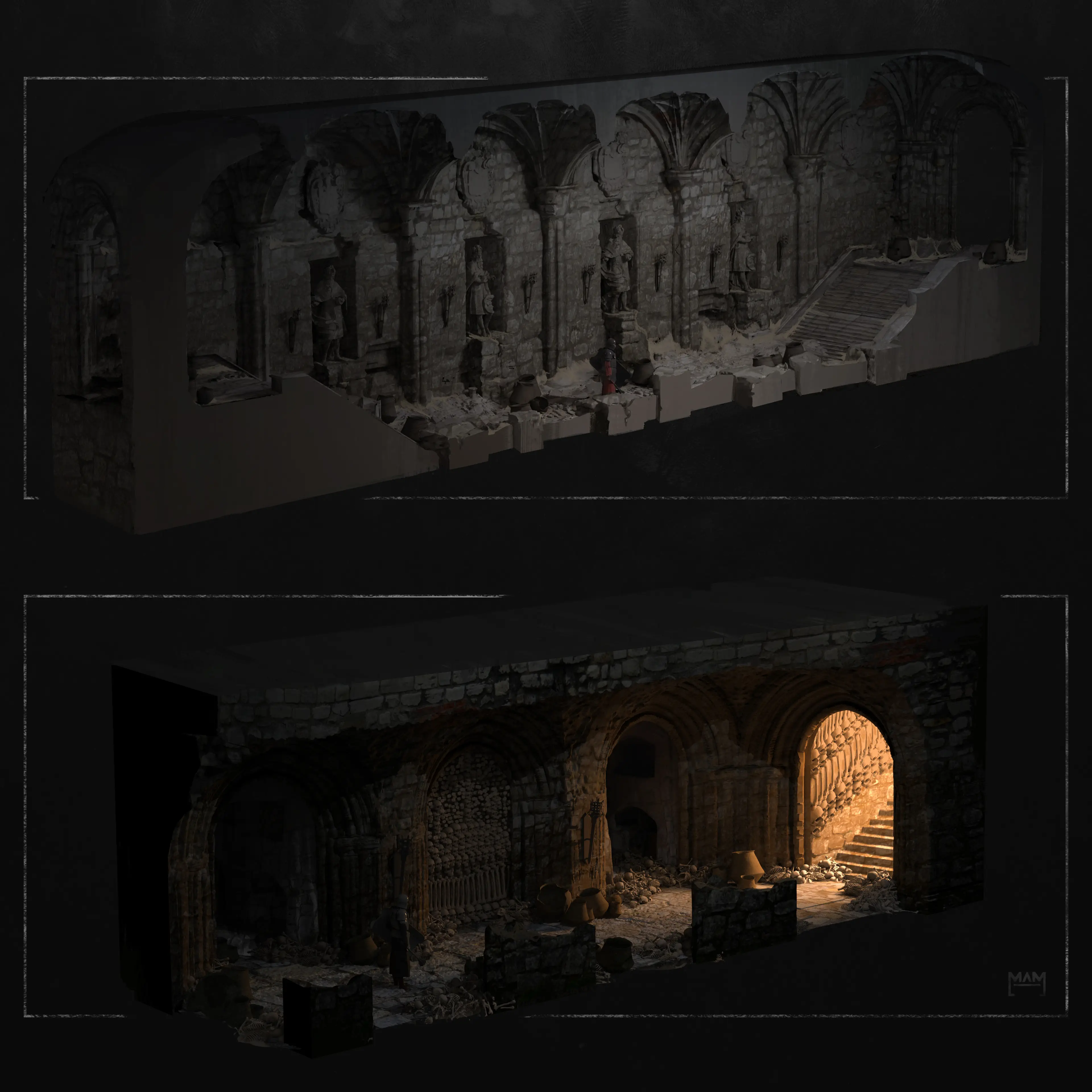 O Guia Definitivo para Masmorras de 5 Salas para seu RPG de Mesa