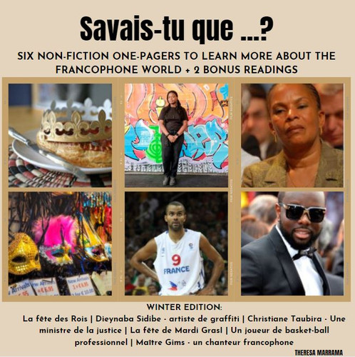 Savais-tu que...? One page comprehensible cultural readings | Mysite