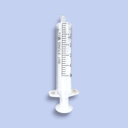 Seringue 5 ml jetable graduée - Boite de 100 seringues stériles