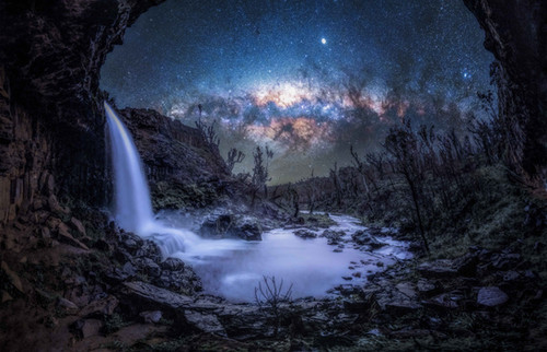 Paddys River Falls Milky Way | David Magro