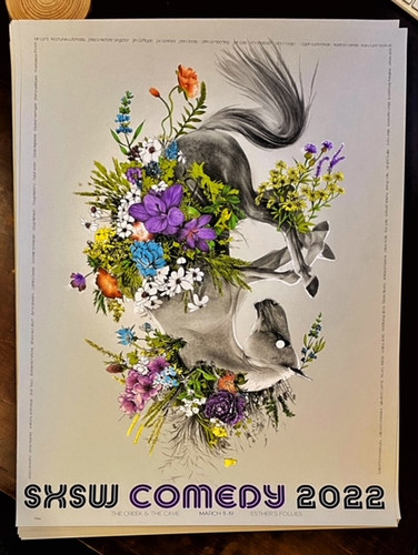 SXSW 2022 Screenprint AP Poster | gregthings-3