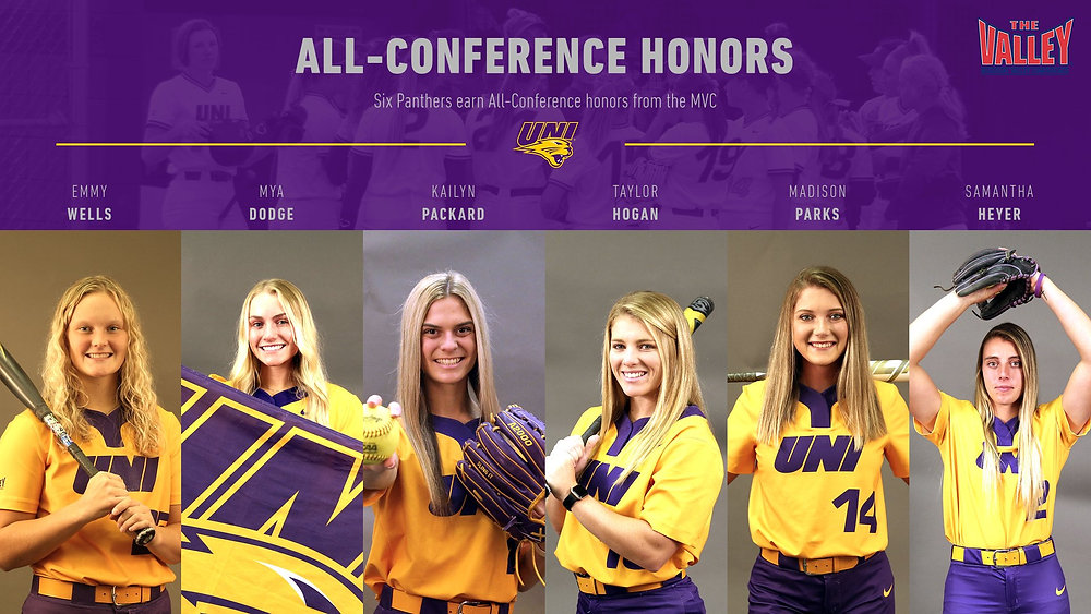 UNI softball rakes in MVC season awards