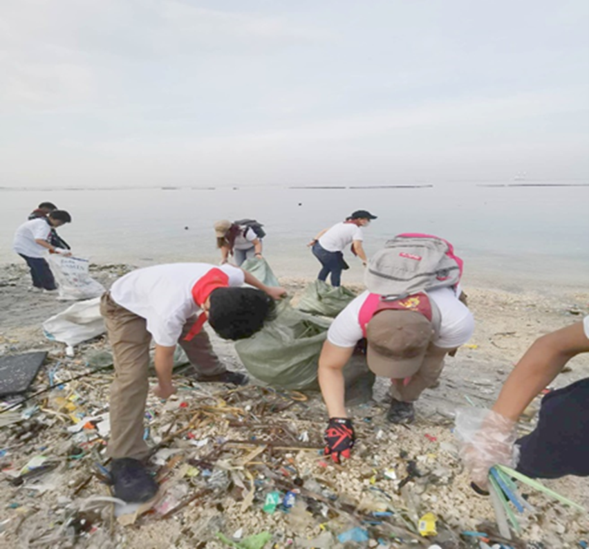 San Juan City Science High School Boy Scouts Help Clean Up the Dolomite ...