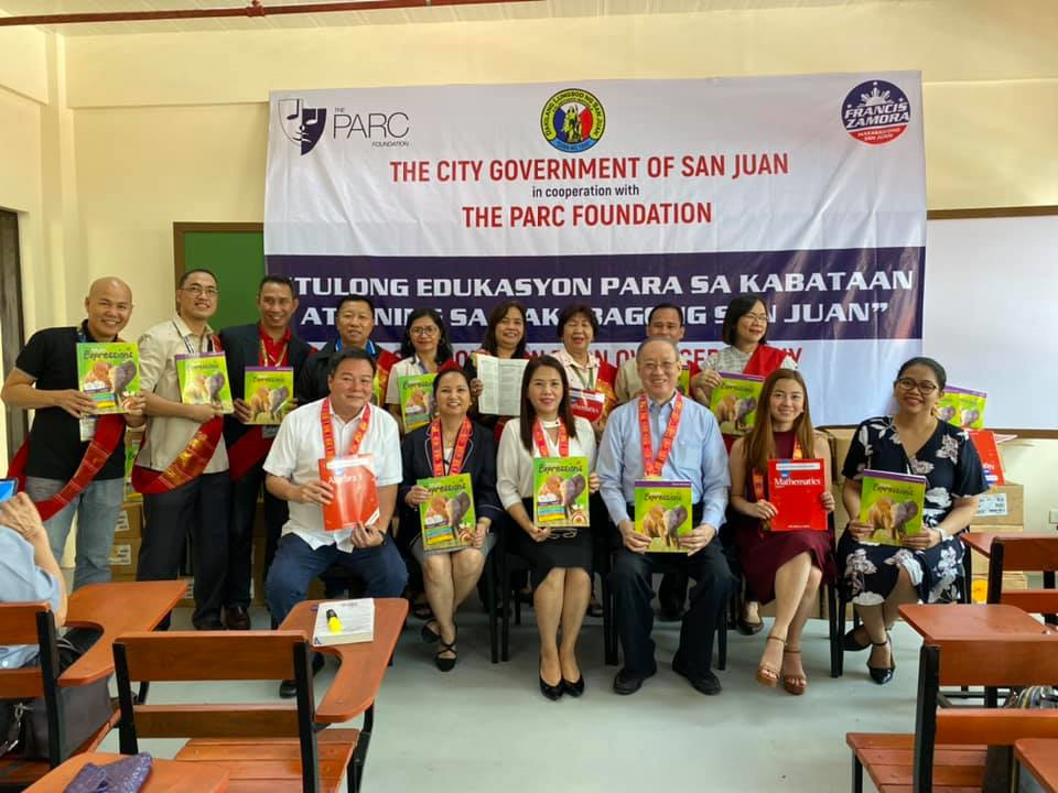 City Government and The PARC Foundation donate Books for San Juaneño ...