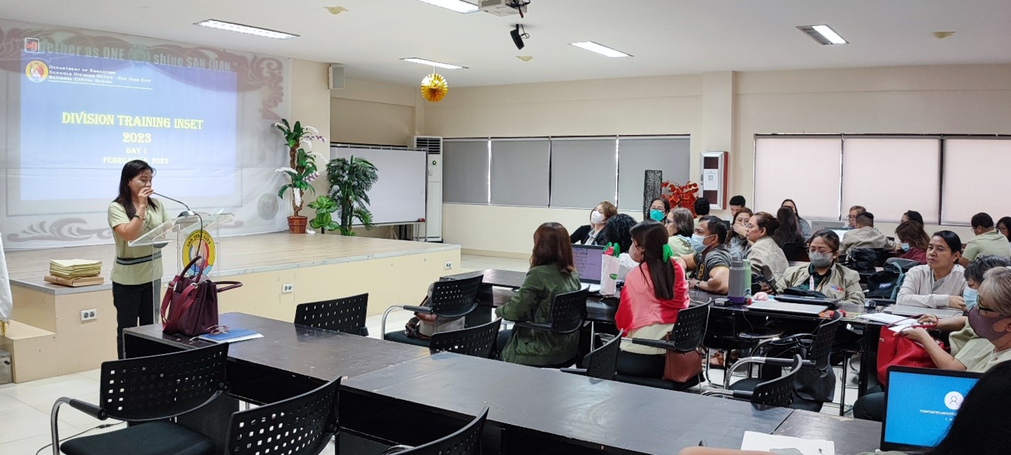 DIVISION IN-SERVICE TRAINING (INSET) PROGRAM 2022