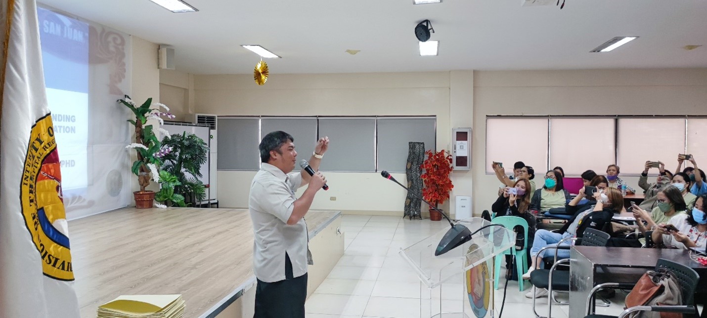 DIVISION IN-SERVICE TRAINING (INSET) PROGRAM 2022