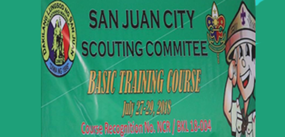 Regional Scout Officials support the first BSP ‘Basic Training Course ...