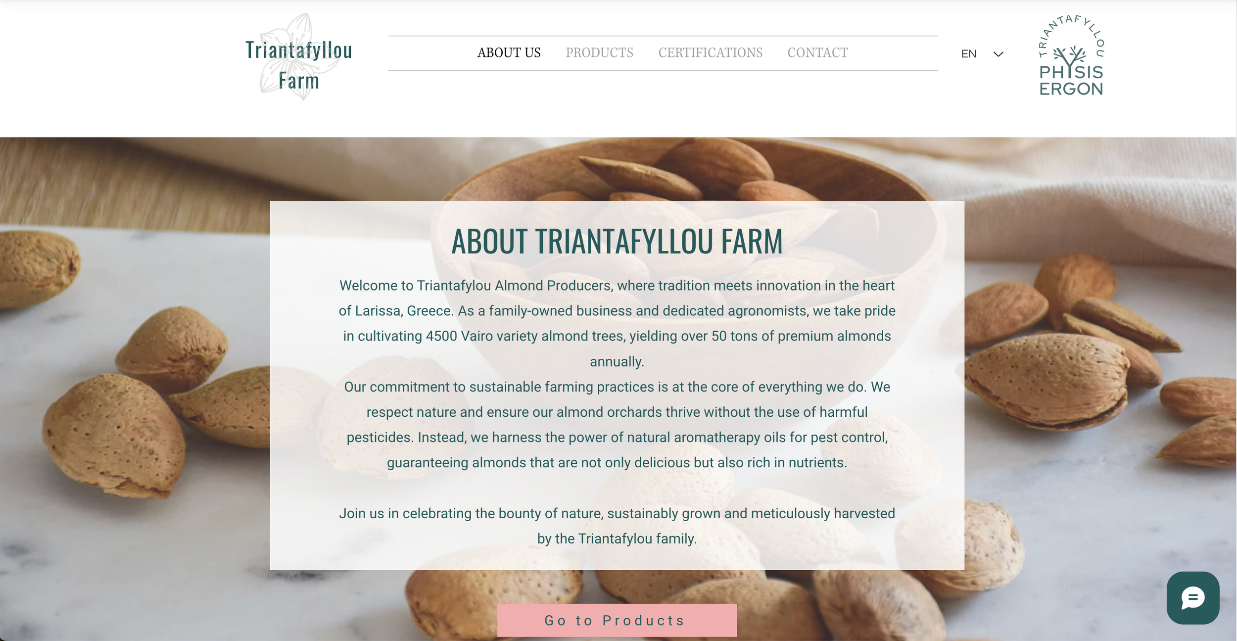 About Triantafyllou Farm | Home of Premium Greek Almond Products