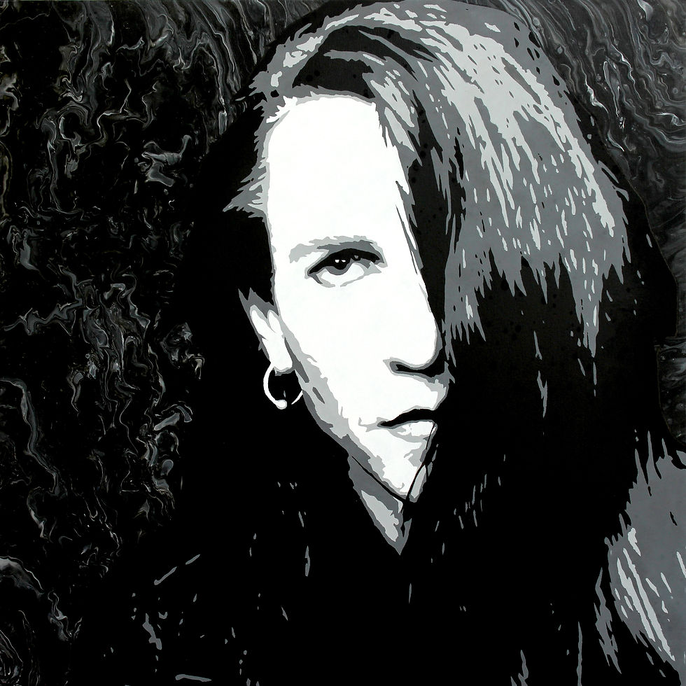 Rozz Williams - Christian Death (Canvas Prints) | Pip Pop Art
