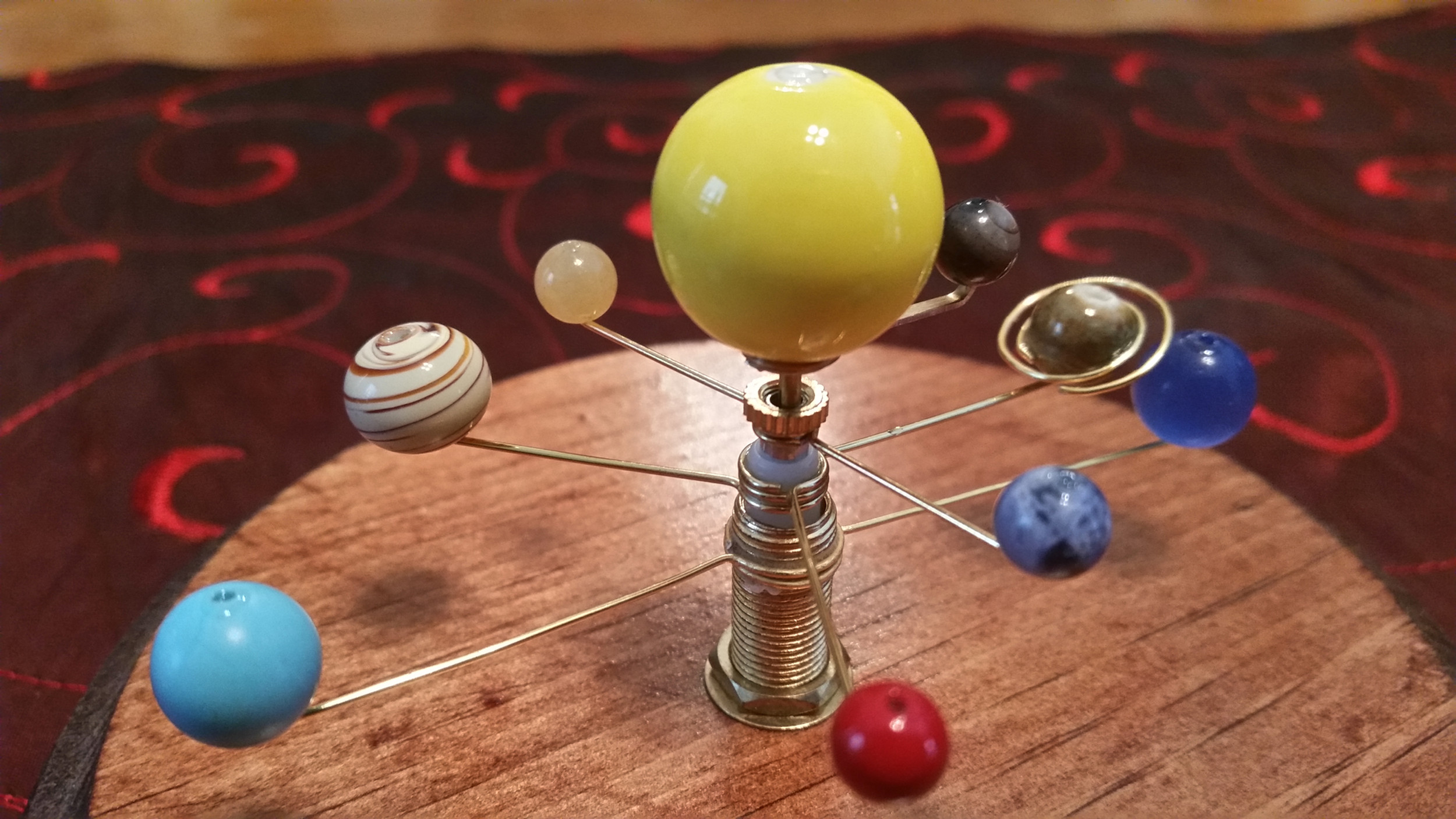 DIY Solar System Mechanical Orrery