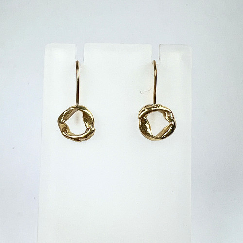Mini Gold Knot Drops | Vu Jewellers