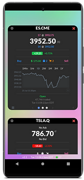 Web and Mobile App | Rithmic, LLC
