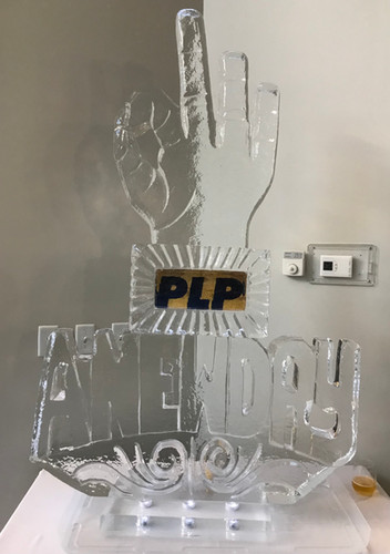 Political Hand Sign with PLP and A NEW DAY | ice and fruits
