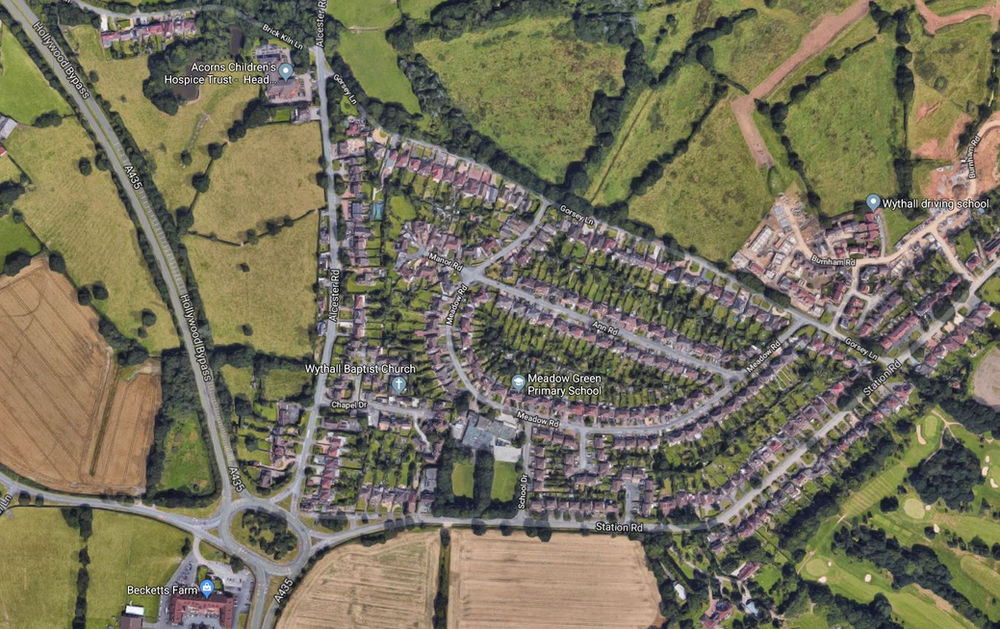 June/July 1996 - Wythall, Worcester – Cigar UFO Sighting