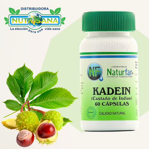 Kadein (Castaño de Indias) x 60 cápsulas. | Nutrisana