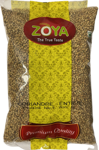 Zoya Coriandre Entier 700 g | Chisti Foods