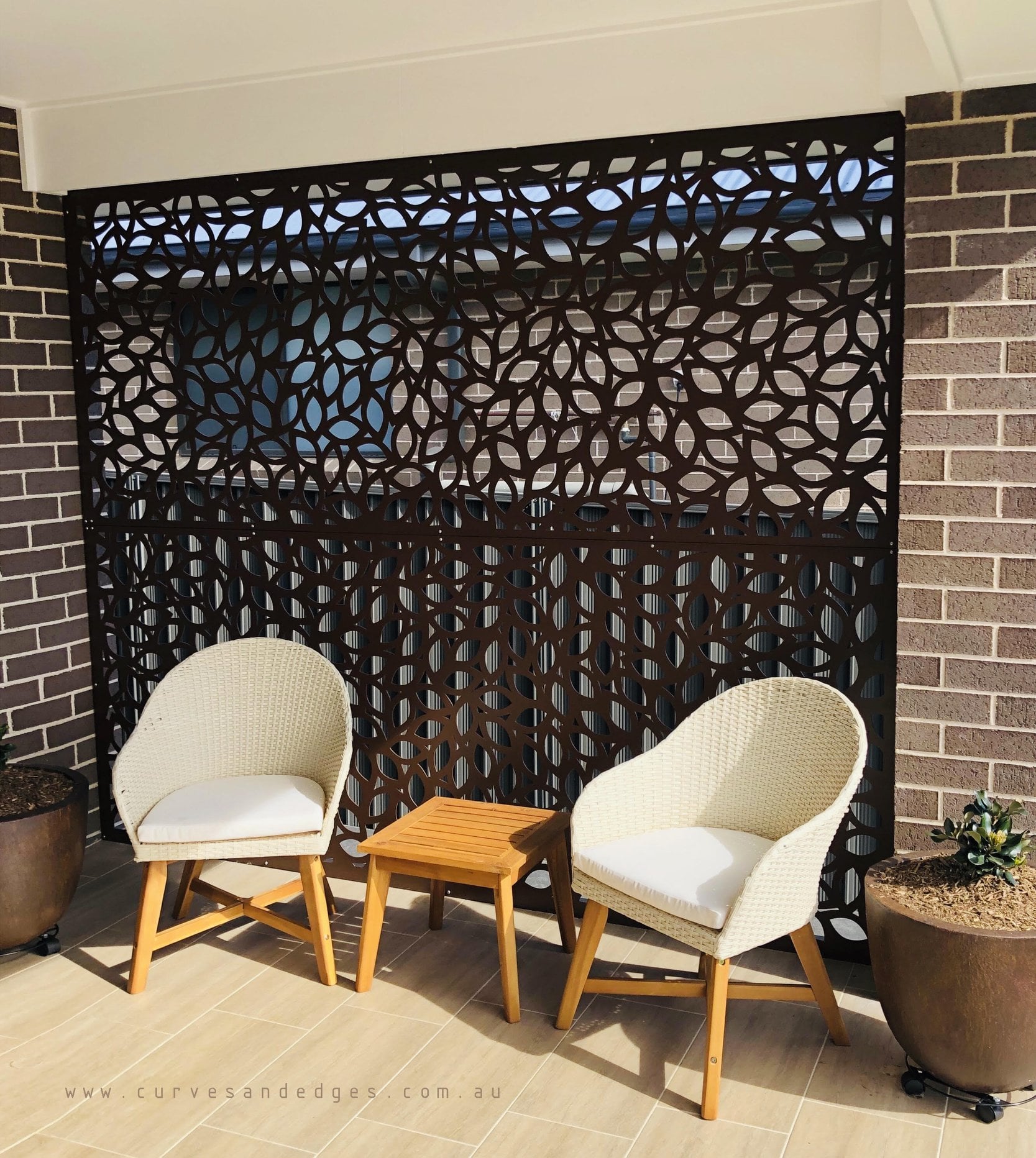 Screens & Wall Art | Curves and Edges Metal Art