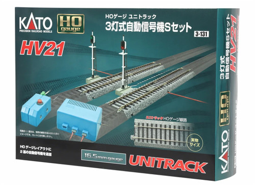 Kato Unitrack 3-131 HV-21 Automatic 3 Color Signal S Set - HO | Kato ...