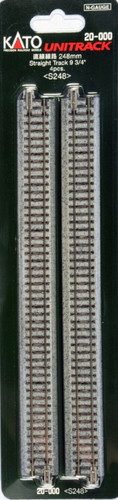 Kato Unitrack 20-000 248MM Straight Track -N Scale 4Pcs | Kato Model Trains