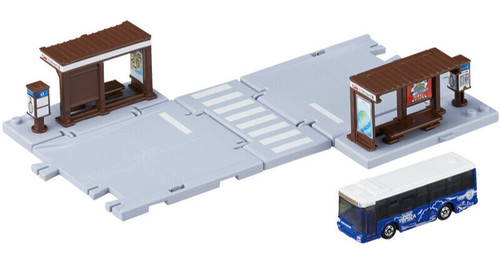 Takara Tomy Tomica Town Bus Station With Bus | PlarailShop