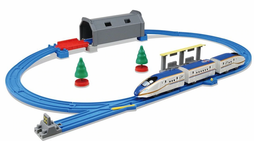 Takara Tomy Plarail Shinkansen E7 Kagayaki Basic Set With Lights (Starter Set) | PlarailShop