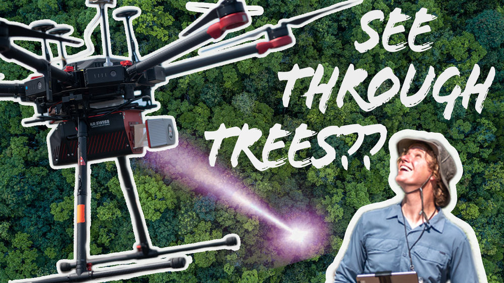 This Drone Sees Through Trees!