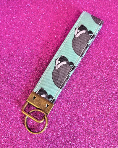 Wristlet Badger Key Fob | Badger Trust