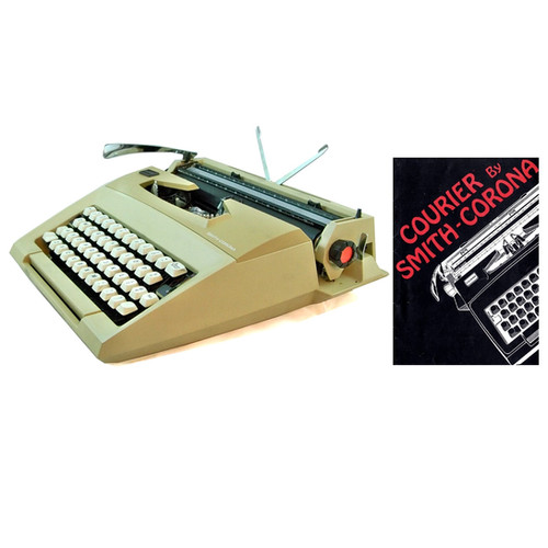 Smith Corona Courier Typewriter 8Y Series Typewriter Instruction Manual ...