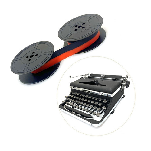 NEW Black / Red Ribbon for Royal de Luxe Typewriter Vtg Portable Quiet ...