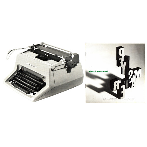 Underwood Typemaster Typewriter Instruction Manual | Antique Typewriters