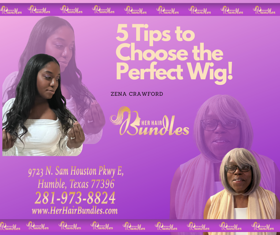 5 Tips to Choose The Perfect Wig!
