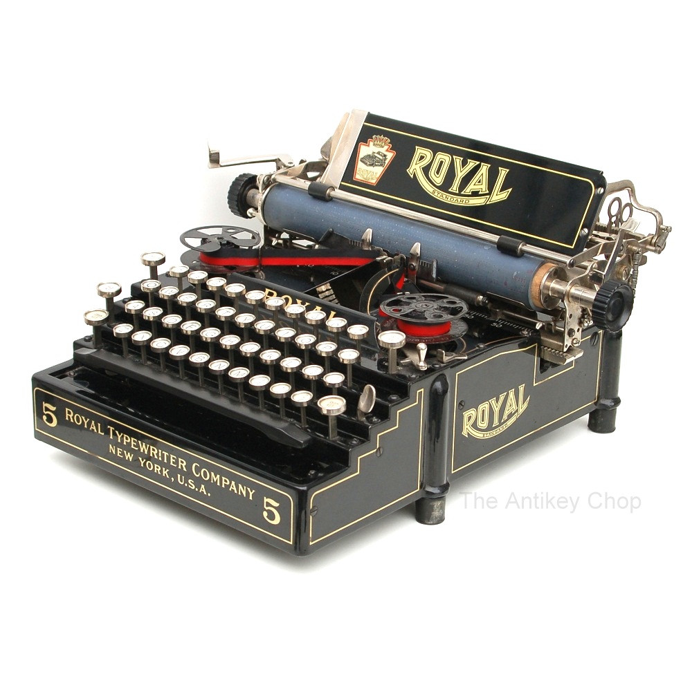 Royal Standard (a.k.a The Flatbed) Typewriter