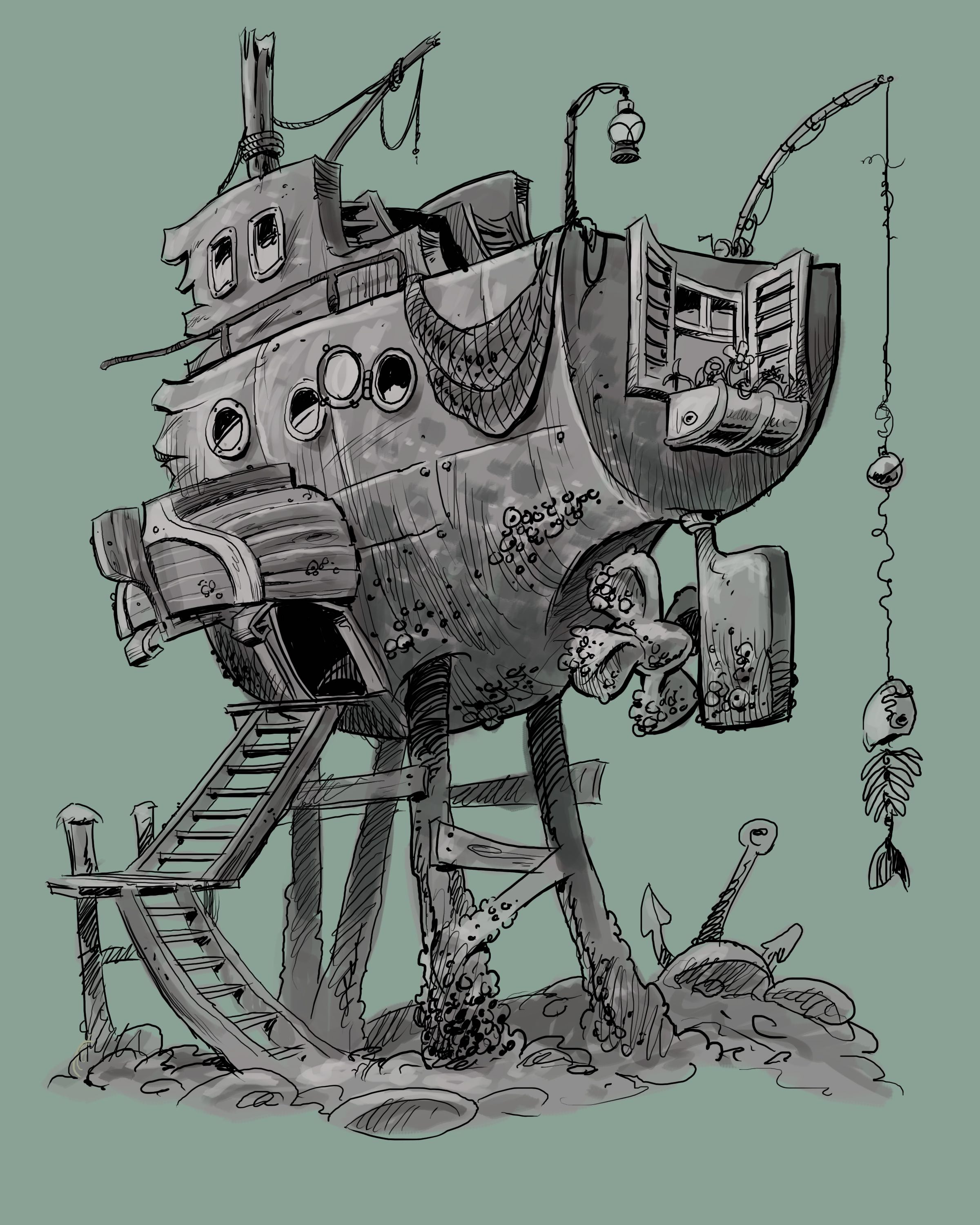 Plants vs Zombies: Garden Warfare Concept art by Hazetoonz