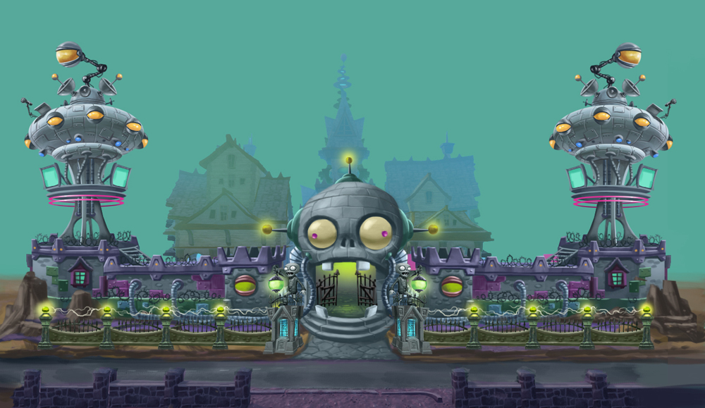 Plants vs Zombies: Garden Warfare Concept art by Hazetoonz